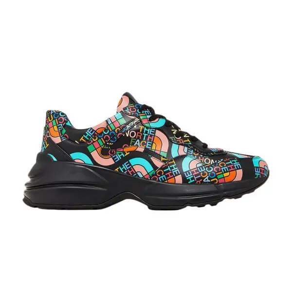 Gucci The North Face X Wmns Rhyton 'allover Logo - Black
