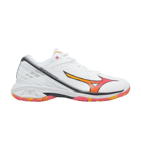 Mizuno Wave Claw 3 Wide Athletic Sneakers - White