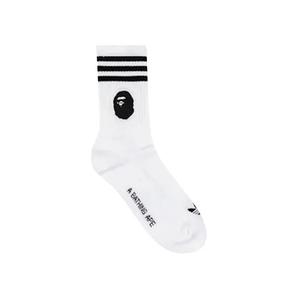 Adidas X Bape Football Socks - White