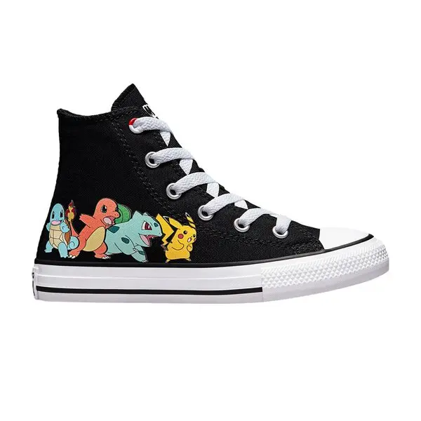 CONVERSE Pokemon X Chuck Taylor All Star High Ps 'first Partners - Black