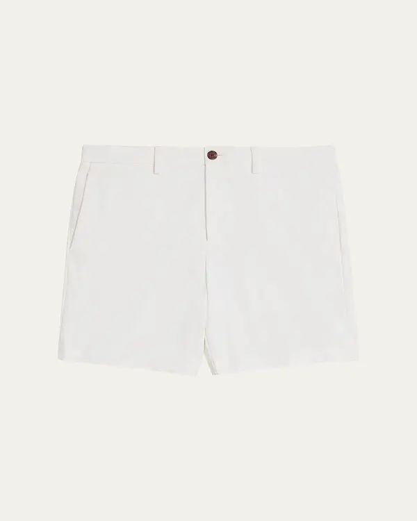 Theory Zaine Stretch Twill Shorts - White