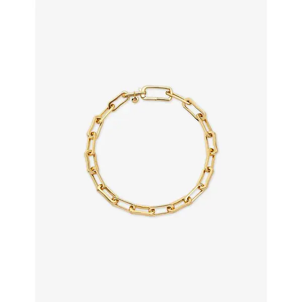 Monica Vinader Alta Mini Chain Bracelet - Gold