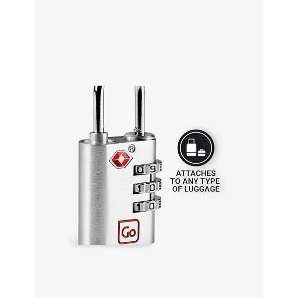GO TRAVEL Classic Large Combi Padlock Tsa