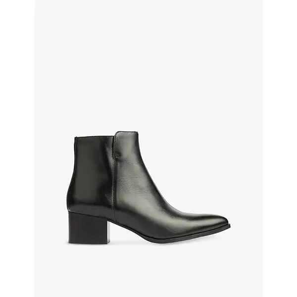 LK BENNETT Cicilia Leather Ankle Boots