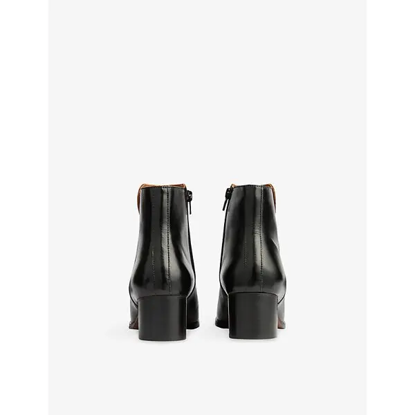 LK BENNETT Cicilia Leather Ankle Boots