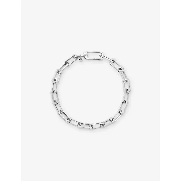 Monica Vinader Alta Mini Sterling Chain Bracelet - Silver