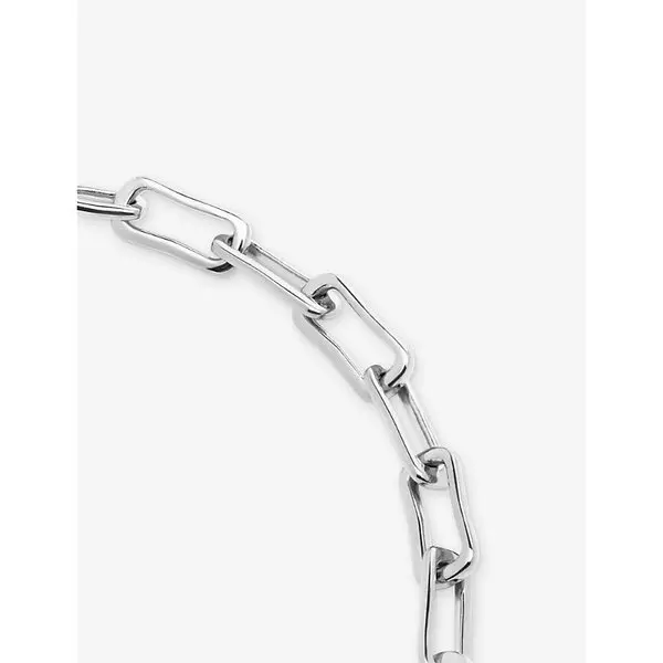 Monica Vinader Alta Mini Sterling- Chain Bracelet