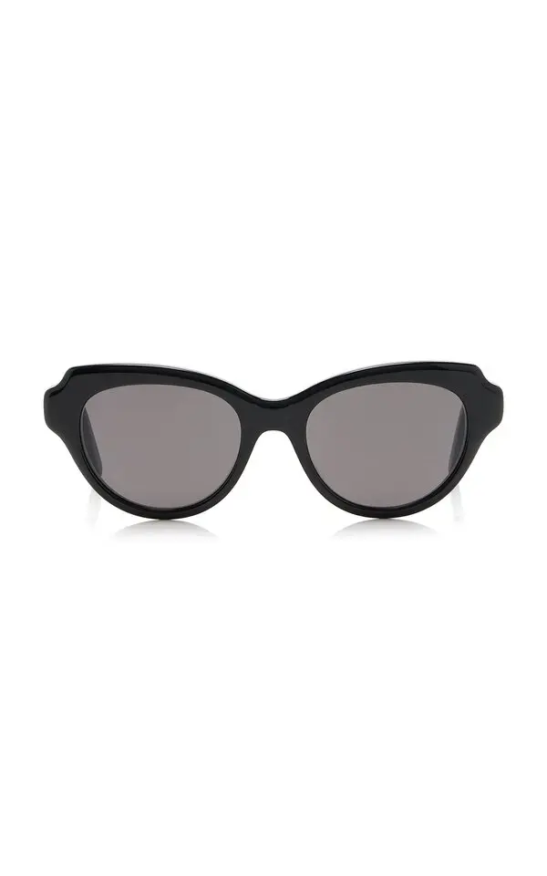 Loewe Cat-eye Acetate Sunglasses - Black