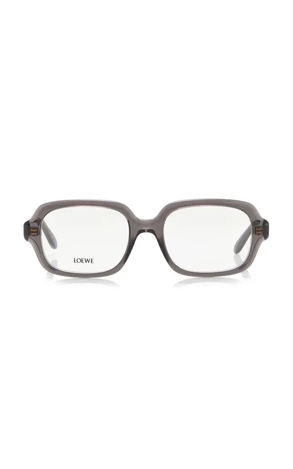 Loewe Square-frame Acetate Eyeglasses - Grey