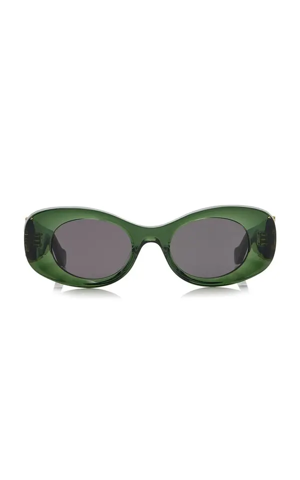 Loewe Round-frame Sunglasses - Green