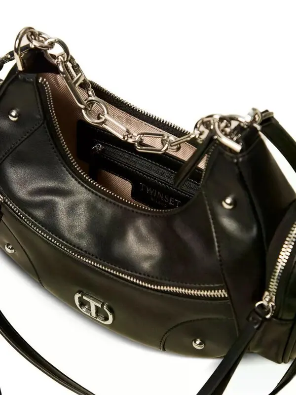 TWINSET Chain-trimmed Shoulder Bag
