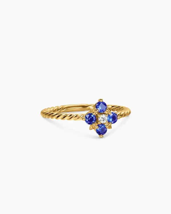 David Yurman Petite Modern Renaissance® Ring - Sapphire