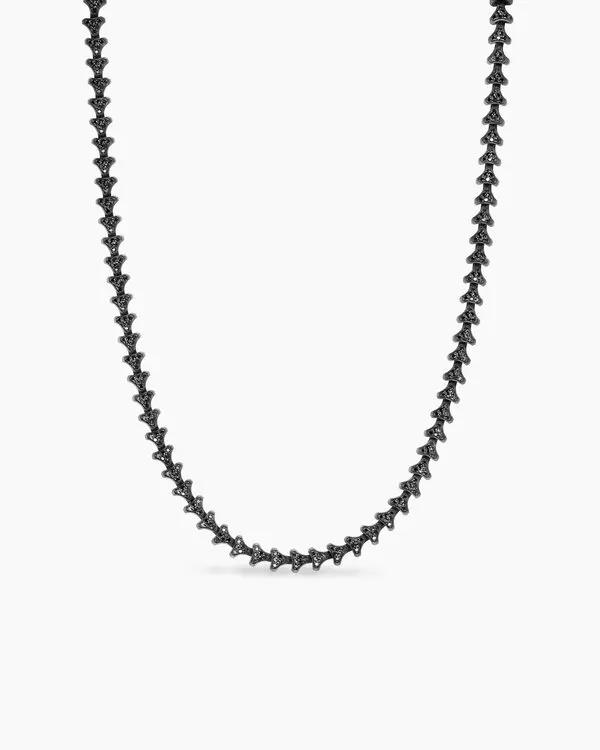 David Yurman Armory® Chain Necklace With Diamonds - Black Diamond