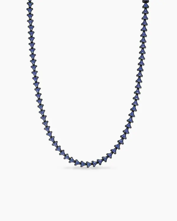 David Yurman Armory Necklace - Sapphire