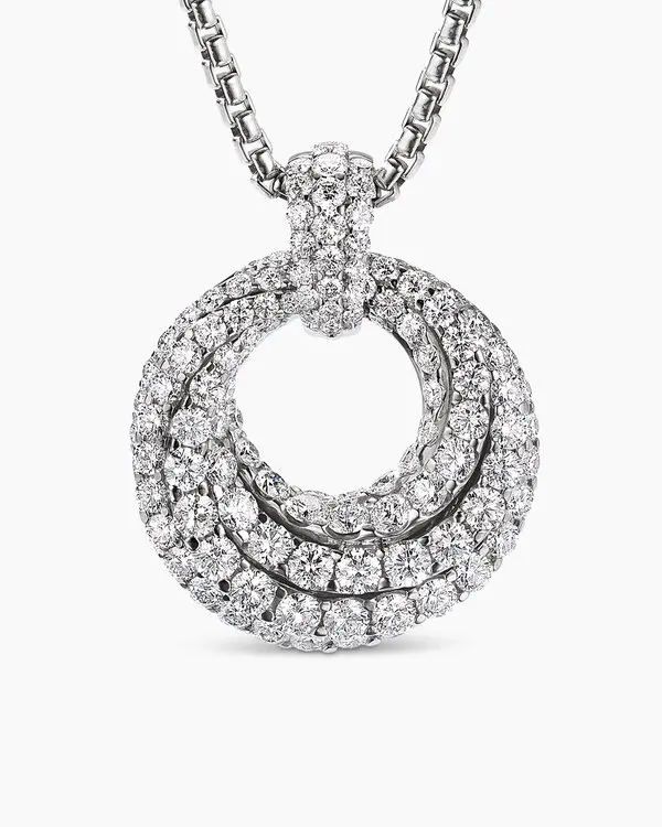 David Yurman Floating Diamonds Pendant - Diamond