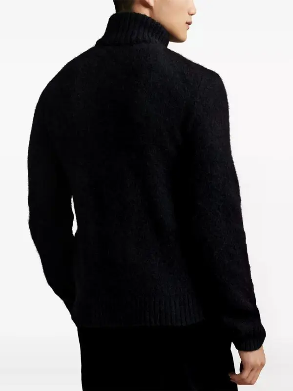 Polo Ralph Lauren Embroidered Bear Turtleneck Jumper