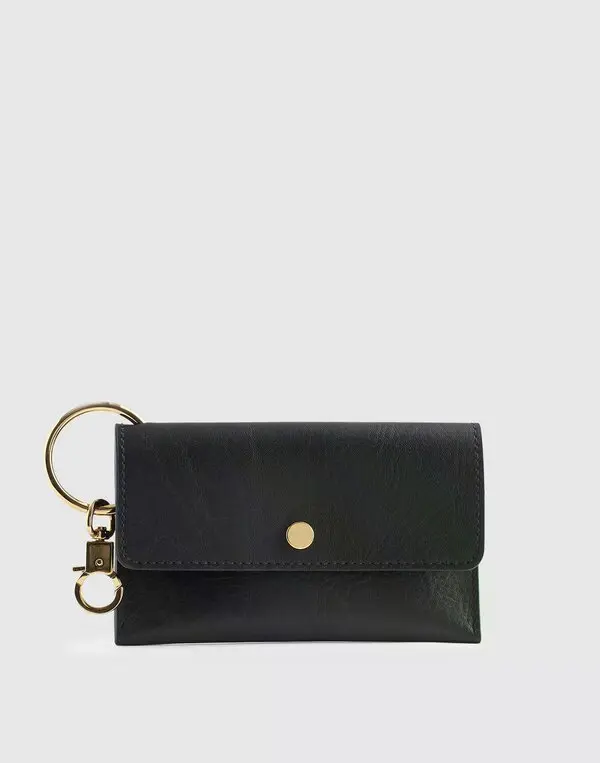 Madewell The Keyring Pouch - True Black
