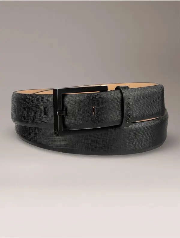 Calvin Klein Tech Harness Buckle Belt - Black