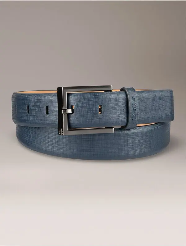 Calvin Klein Tech Harness Buckle Belt - Navy