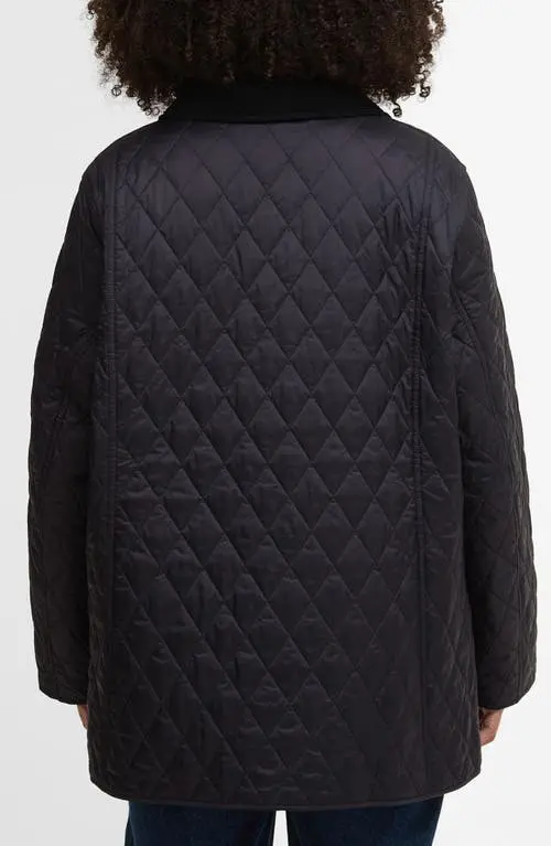 Barbour Annandale Quilted Barn Jacket - Navy