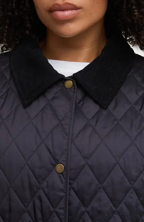 Barbour Annandale Quilted Barn Jacket - Navy