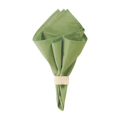 C&F HOME Cotton Napkin Set Of 6 - Green