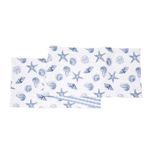 C&F HOME Calming Seas Table Runner - Blue