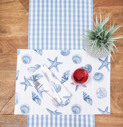 C&F HOME Calming Seas Table Runner