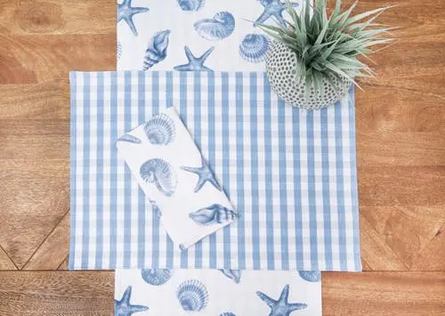 C&F HOME Calming Seas Table Runner