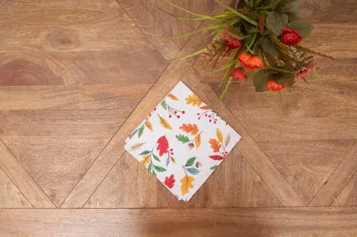 C&F HOME Harvest Leaves Napkin Set Of 6