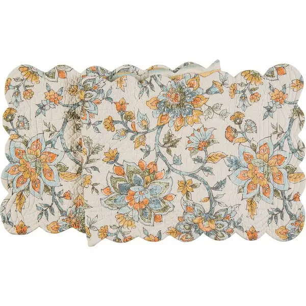 C&F HOME Ainsley Floral Dining Table Runner
