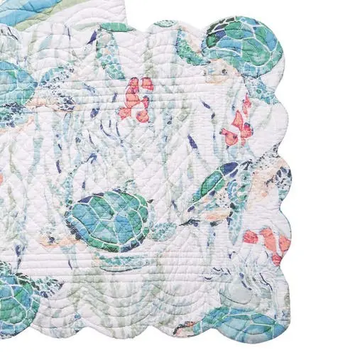C&F HOME Sea Turtle Cove Table Runner 14" X 51