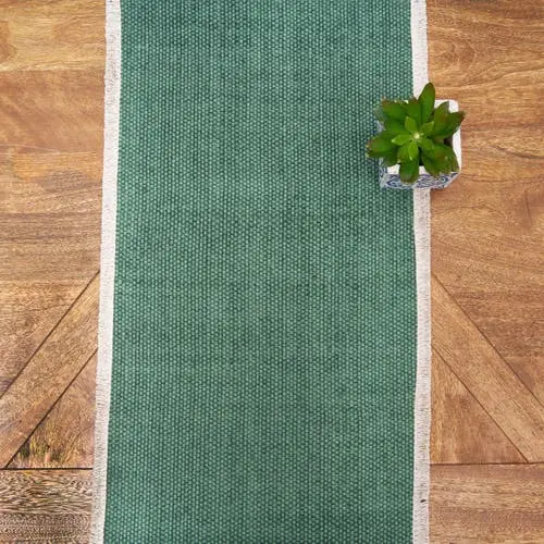 C&F HOME Fringed Aspen Table Runner 14" X 72