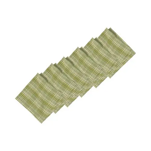 C&F HOME Holly Plaid Napkin Set Of 6
