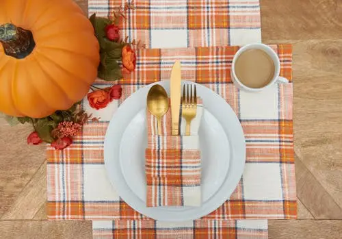 C&F HOME Gibson Plaid Placemats Set Of 6