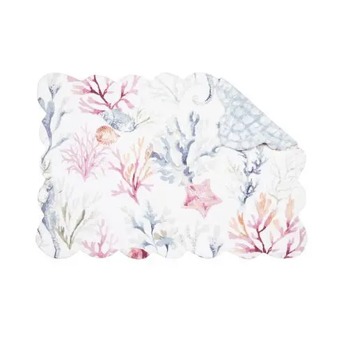 C&F HOME Nori Coral Placemats