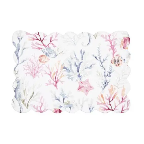C&F HOME Nori Coral Placemats