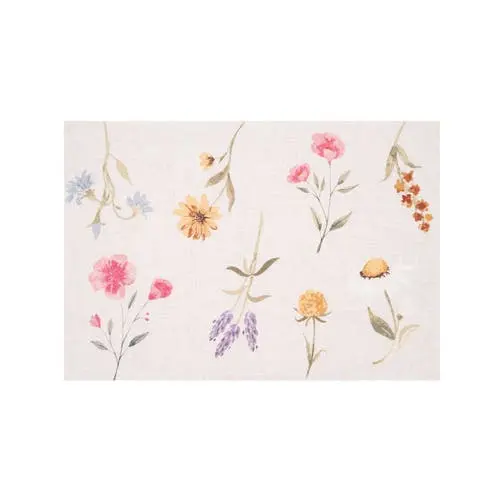 C&F HOME April Showers Placemats Set Of 6 14" X 20