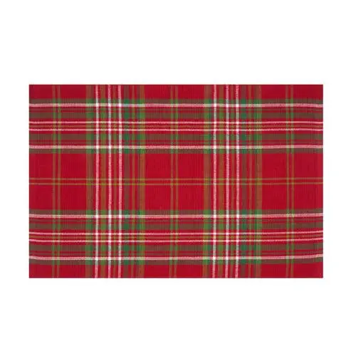 C&F HOME Jonah Plaid Placemats Set Of 6
