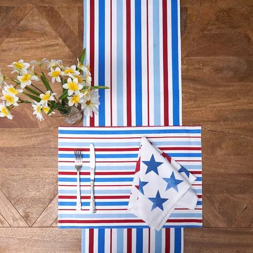 C&F HOME Red White & Pow Napkin