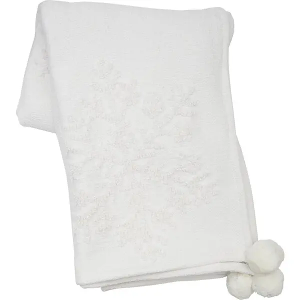 C&F HOME Tufted Throws - White