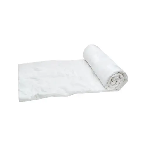 ELISABETH YORK Pia Ivory Accent Throw Blanket - White