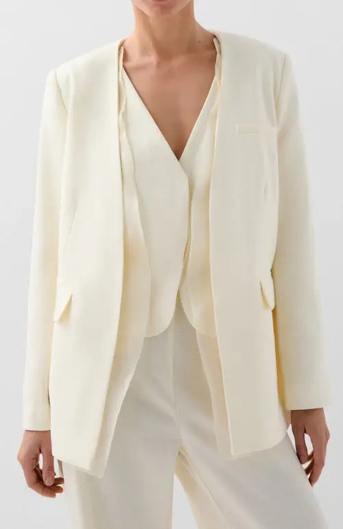 SCALPERS Gandie Blazer - Ecru