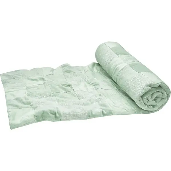 ELISABETH YORK Pia Sea Glass Accent Throw Blanket - Green