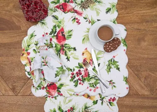 C&F HOME Ruby Cardinal Napkins