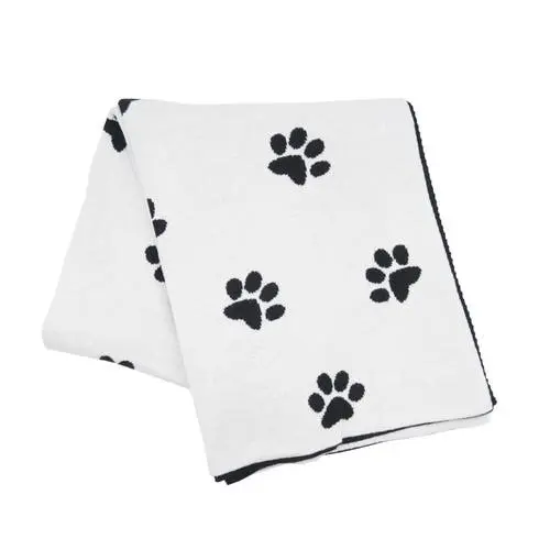 C&F HOME Paw Accent Throw Blanket