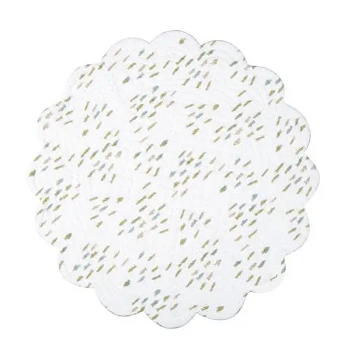 C&F HOME Cannon Beach Round Placemats Set Of 6