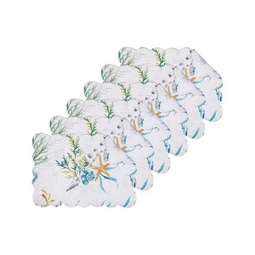 C&F HOME Marlowe Sound Placemats - White