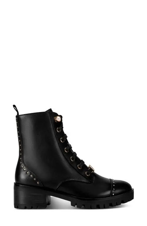 Karl Lagerfeld Paris Prue Combat Boot