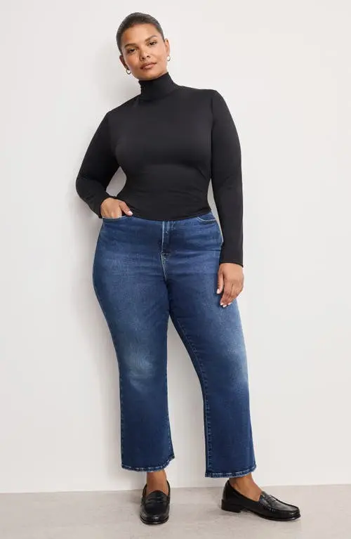 Good American Weightless Turtleneck Top